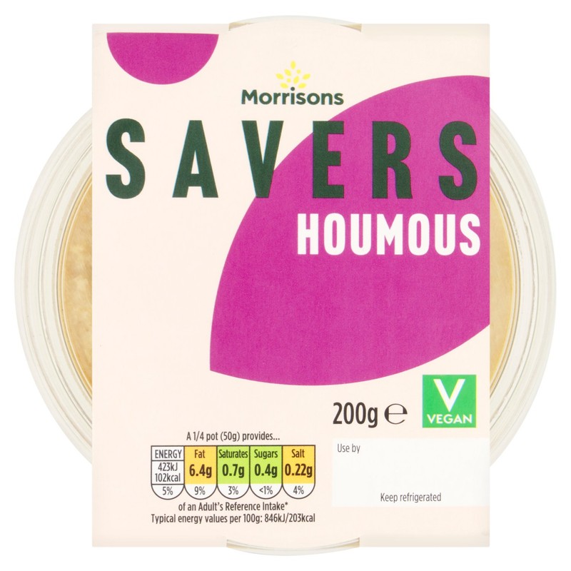 Morrisons Savers Houmous - Morrisons Online Groceries & Offers
