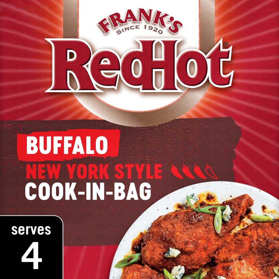 Frank's Buffalo New York Style Cook In Bag - Morrisons Online Groceries ...