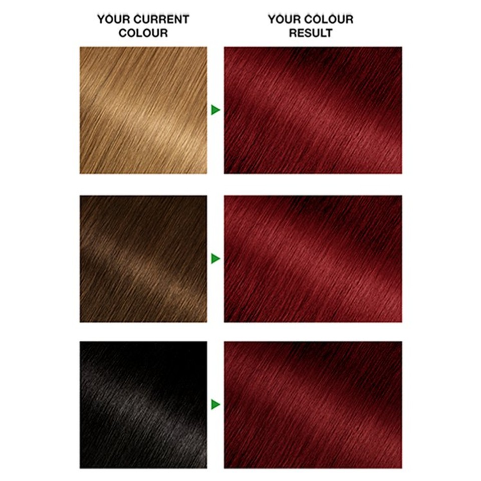 Garnier Nutrisse Ultra Colour Fiery Red 6.60 - Morrisons Online ...