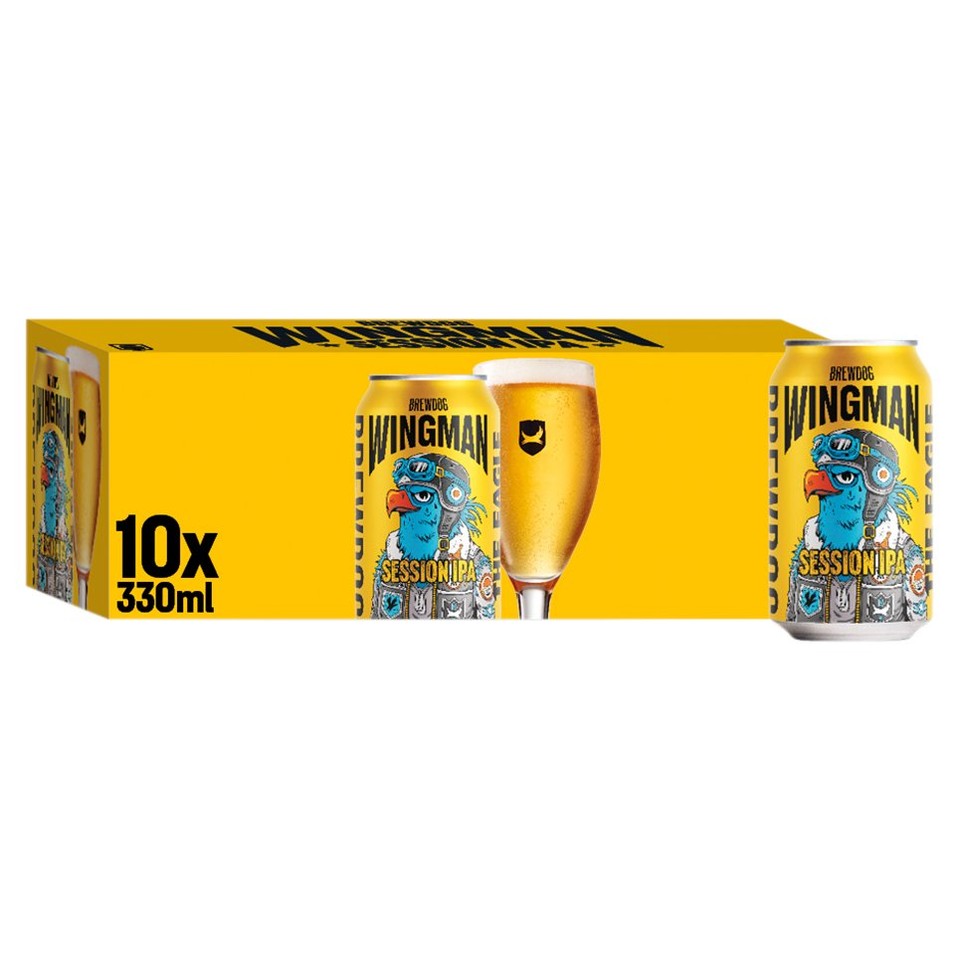 Brewdog Wingman Session IPA 10x330ml - Morrisons Online Groceries & Offers