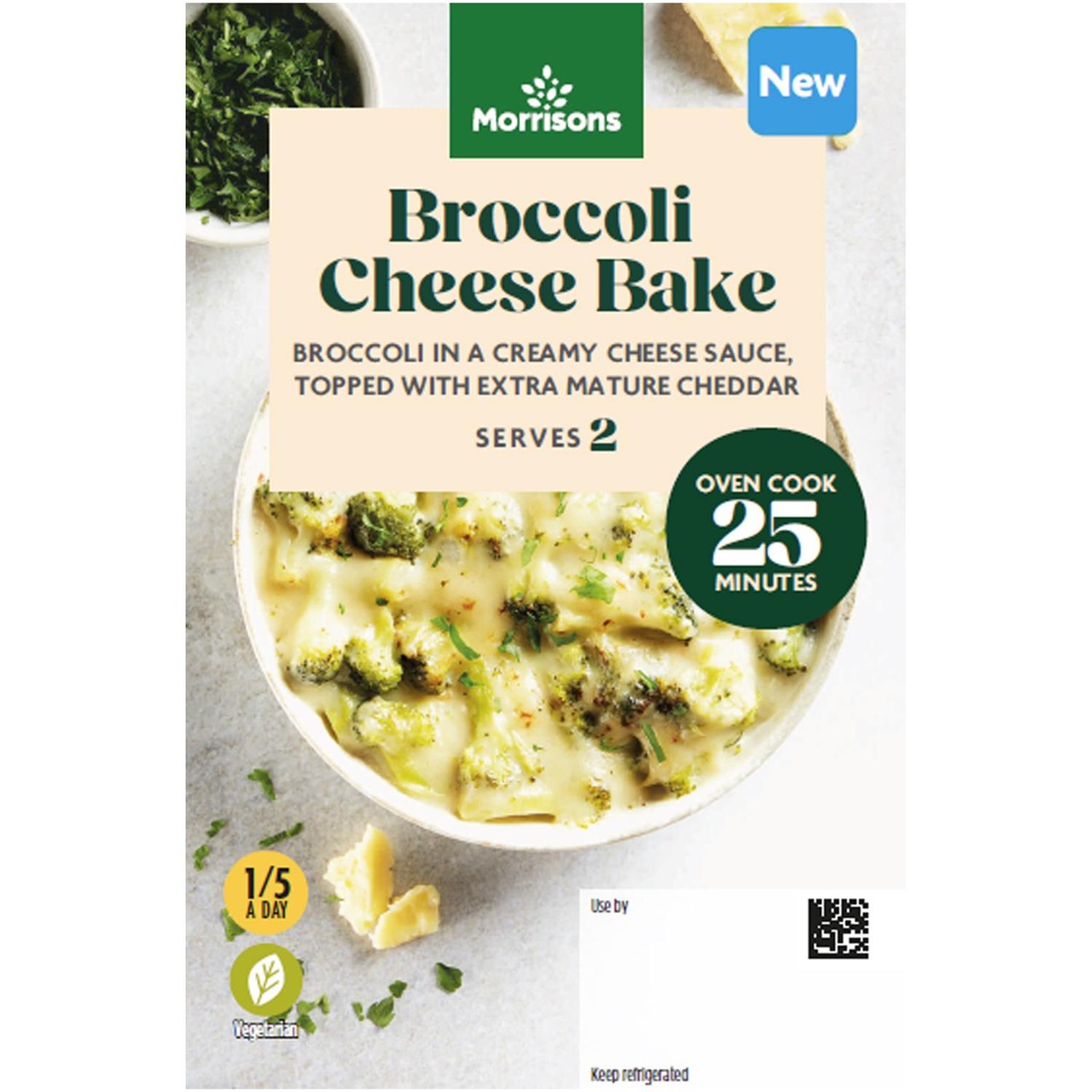 Morrisons Broccoli Cheese Bake 400g - Morrisons Online Groceries & Offers