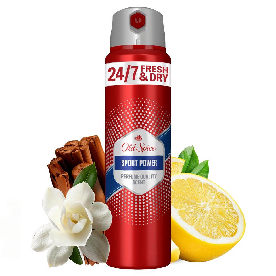 Old Spice Sport Power Spray - Morrisons Online Groceries & Offers