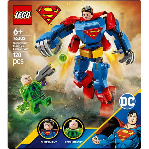 Lego Superman Mech vs. Lex Luthor 76302 - Morrisons Online Groceries ...