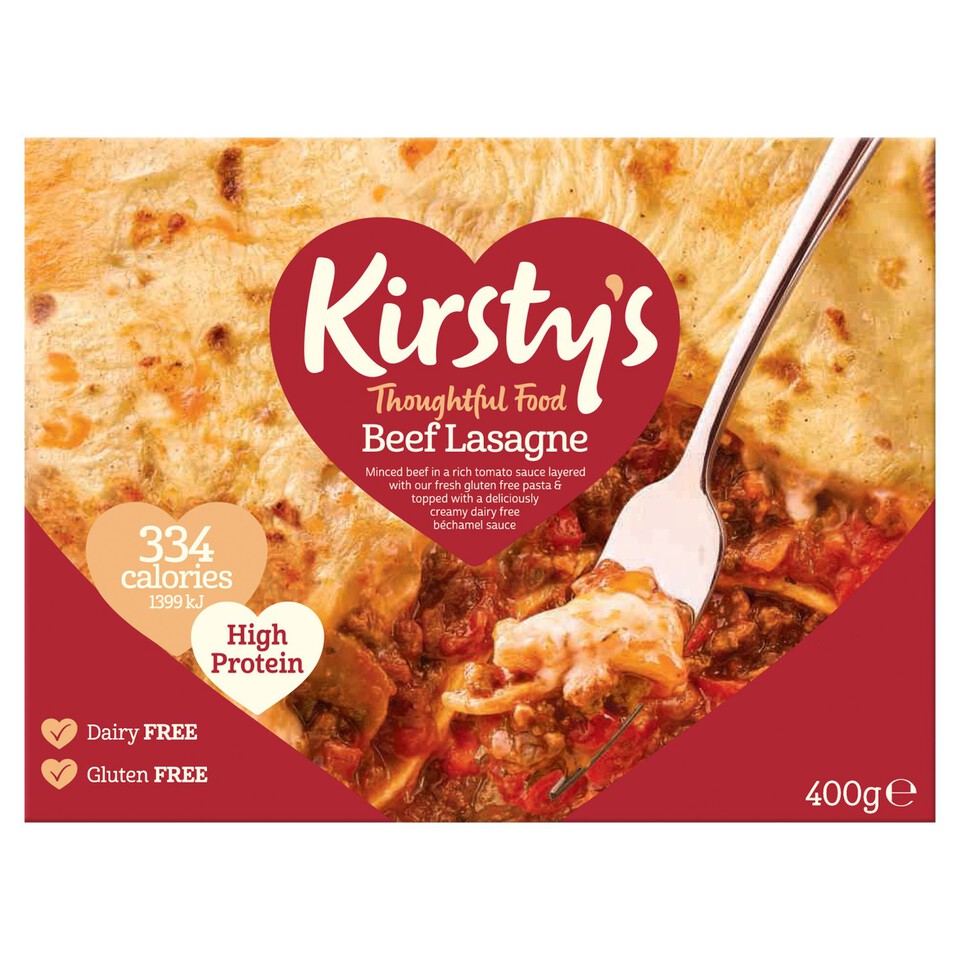 Kirstys Classic Beef Lasagne - Morrisons Online Groceries & Offers