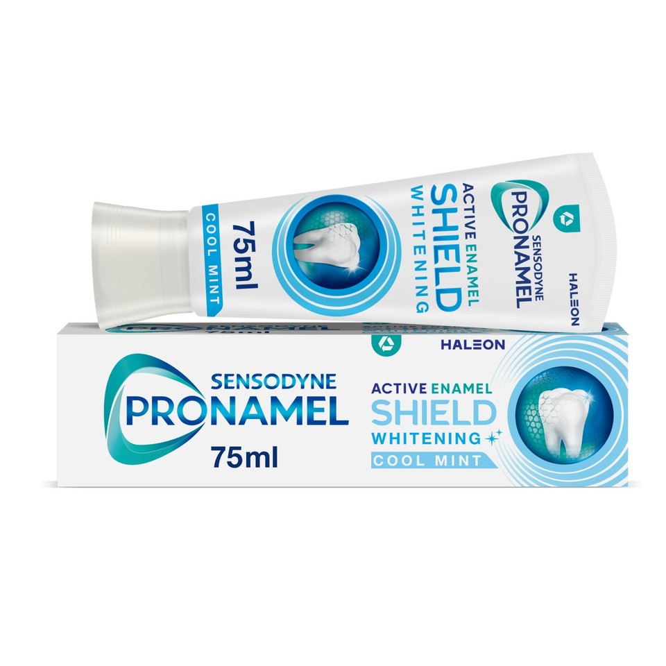 Sensodyne Pronamel Active Enamel Shield Whitening Toothpaste 75ml ...