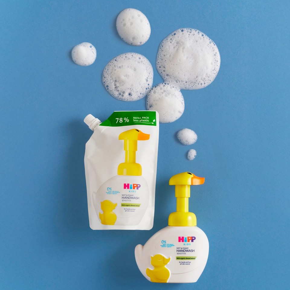 HIPP Kids Soft & Foamy Handwash Duck - Morrisons Online Groceries & Offers