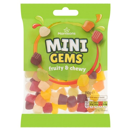 Morrisons Mini Gems 190g - Morrisons Online Groceries & Offers