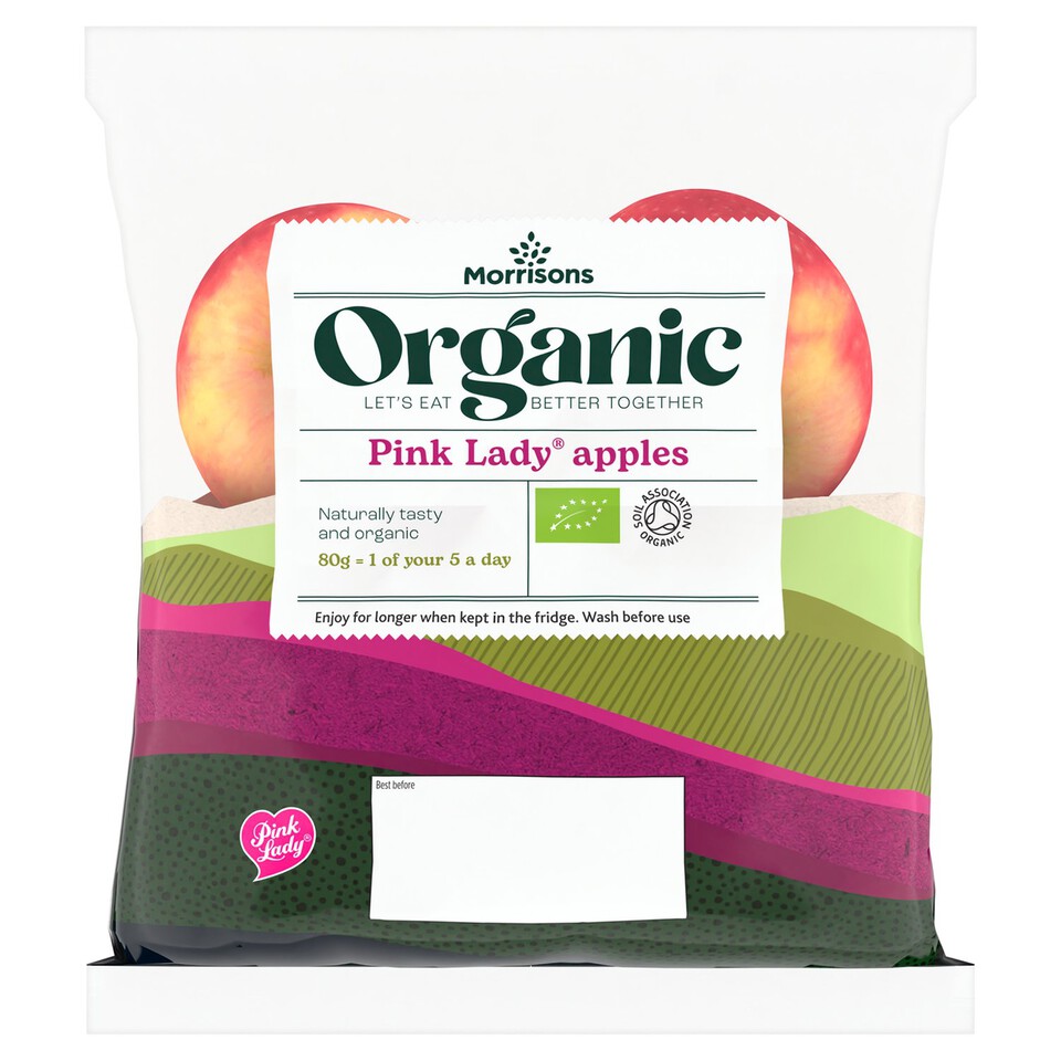 Organic Pink Lady Apples - Morrisons Online Groceries & Offers