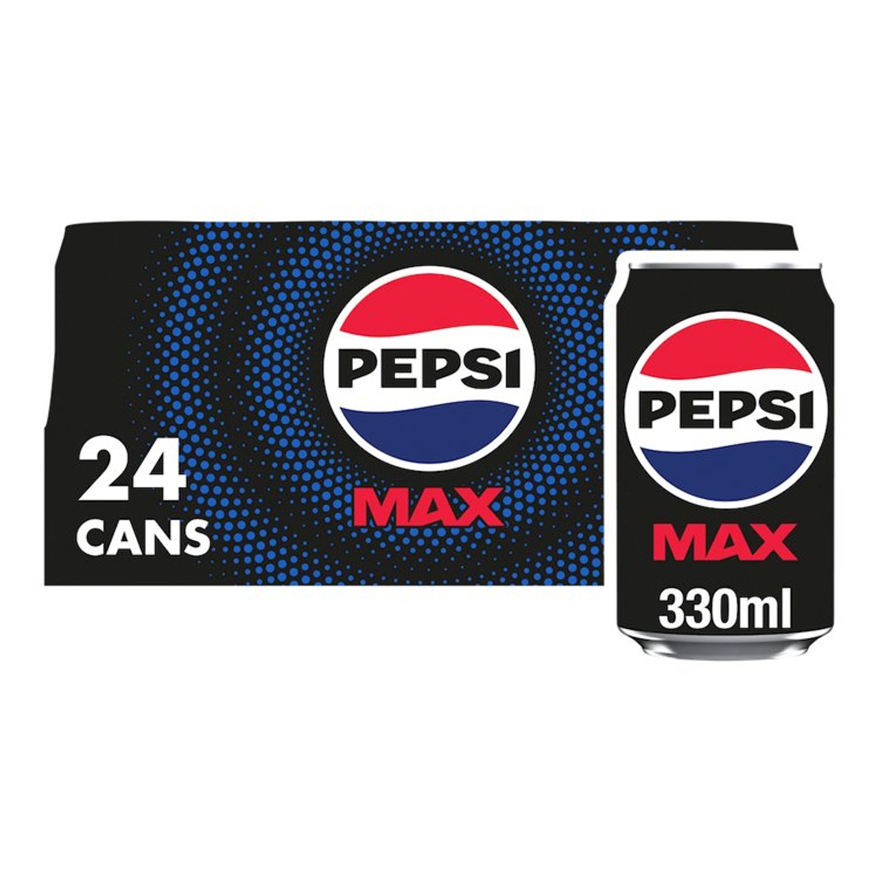 Pepsi Max No Sugar Cola Cans 24 x 330ml - Morrisons Online Groceries ...