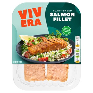 Vivera 2 Plant-Based Salmon Fillet 200g - Morrisons Online Groceries ...
