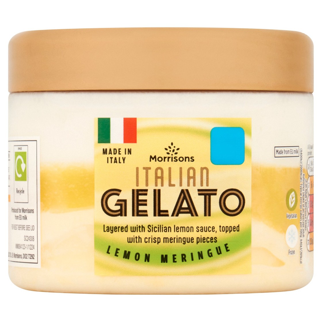 Morrisons Lemon Gelato - Morrisons Online Groceries & Offers