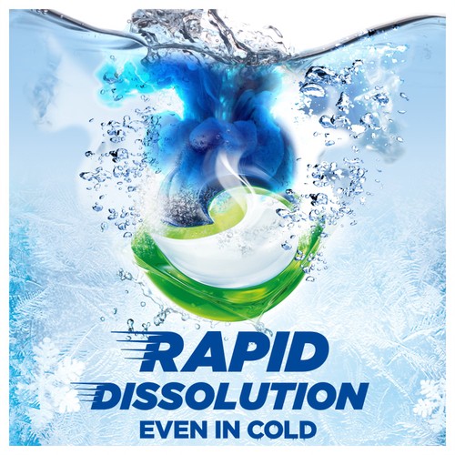 Ariel Mega Pack Laundry Detergent Liquid All-In-1 Capsules 70 Washes ...