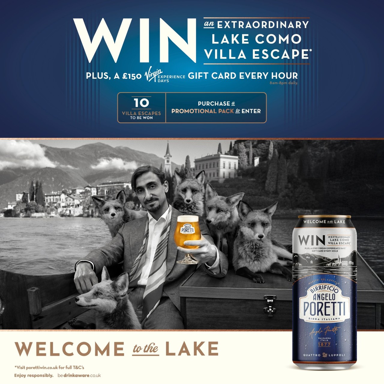 Birrificio Angelo Poretti Italian Lager Cans - Morrisons Online ...