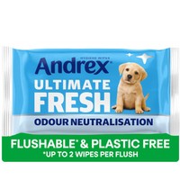 Andrex Ultimate Fresh Wipes, Odour Control, 36 Moist Toilet Tissues ...
