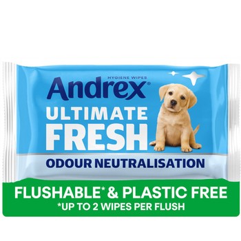 Andrex Ultimate Fresh Wipes, Odour Control, 36 Moist Toilet Tissues ...