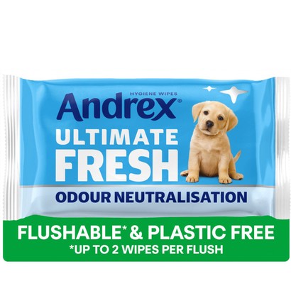 Andrex Ultimate Fresh Wipes, Odour Control, 36 Moist Toilet Tissues ...