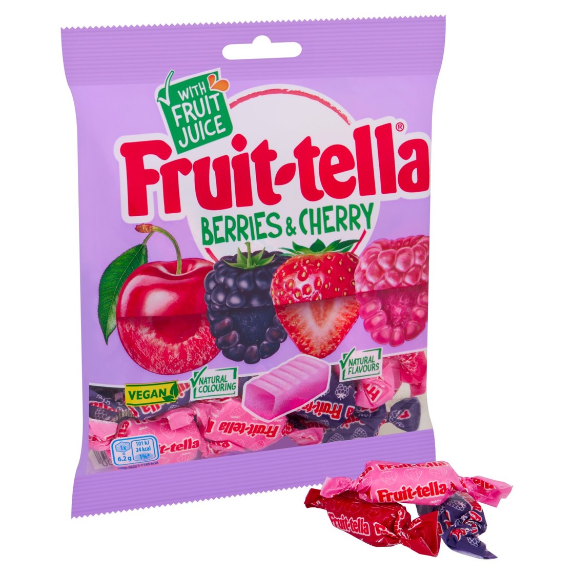 Fruit-tella Berries & Cherry 135g - Morrisons Online Groceries & Offers