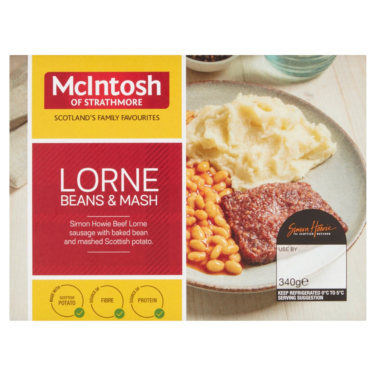 McIntosh Lorne Beans & Mash - Morrisons Online Groceries & Offers