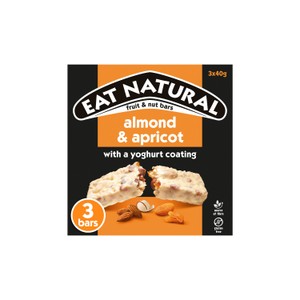 Eat Natural Cereal Bar Almond Apricot & Yoghurt Multipack - Morrisons ...
