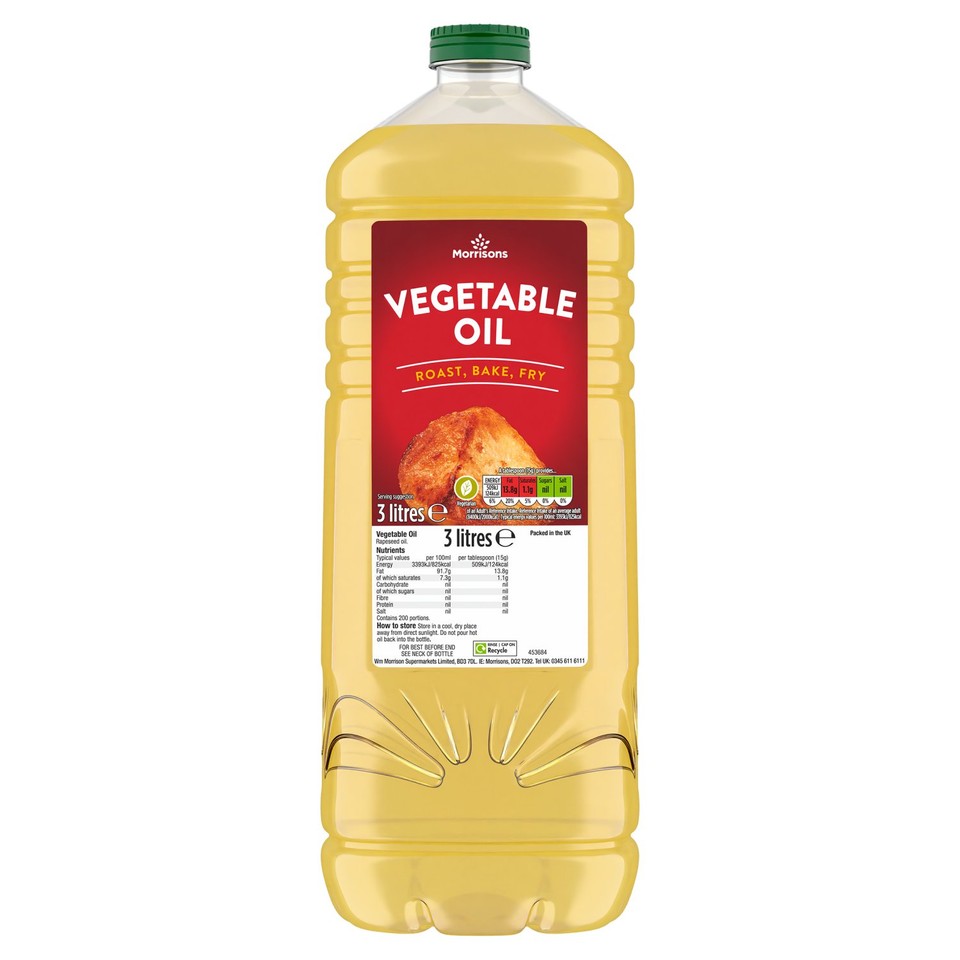 Morrisons Vegetable Oil - Morrisons Online Groceries & Offers