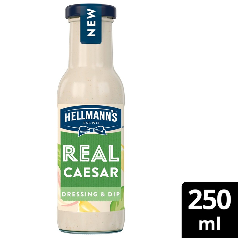 Hellmann's Caesar Salad Dressing 250ml - Morrisons Online Groceries ...