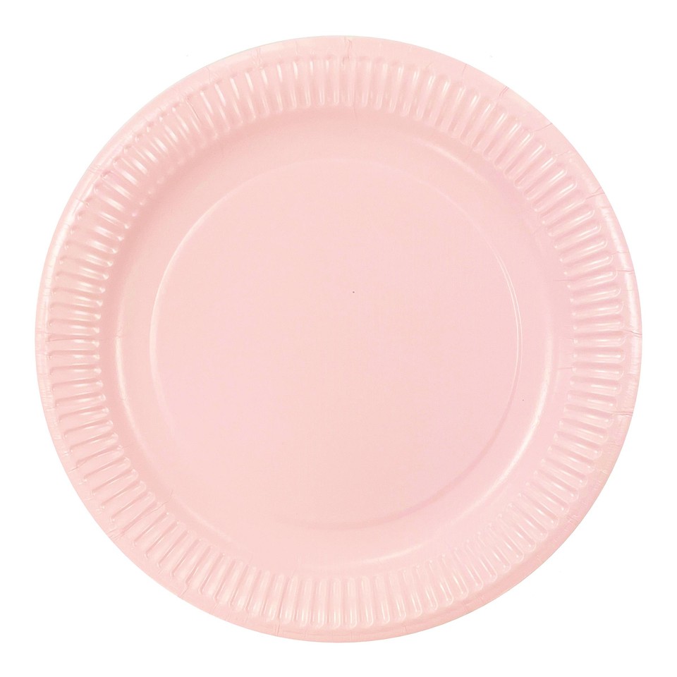 Nutmeg Pink Paper Plates 10 Pack - Morrisons Online Groceries & Offers