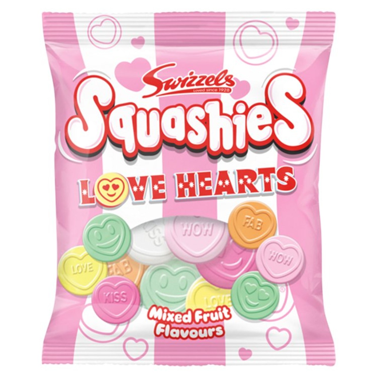 Squashies Love Hearts 120g - Morrisons Online Groceries & Offers