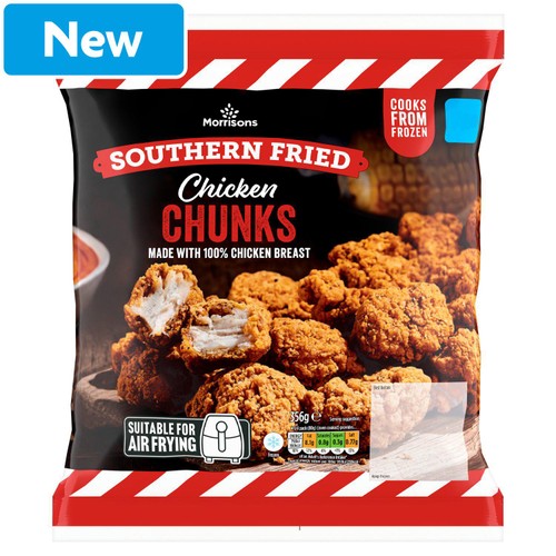 Morrisons Southern Fried Chicken Chunks - Morrisons Online Groceries ...