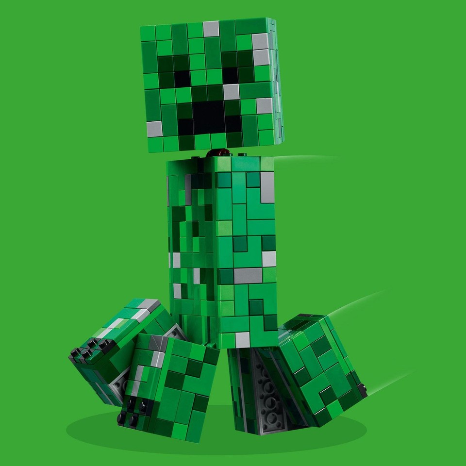 LEGO Minecraft The Creeper Figure Building Toy 21276 - Morrisons Online ...