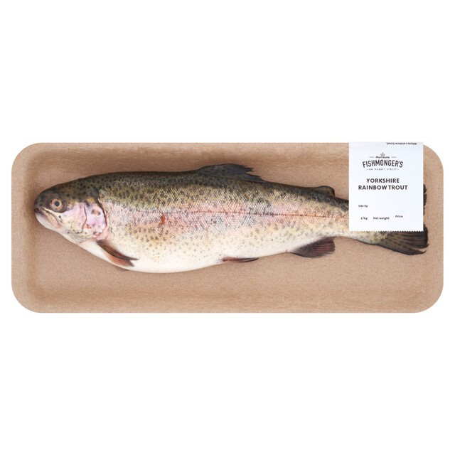 Market Street Whole Rainbow Trout - Morrisons Online Groceries & Offers