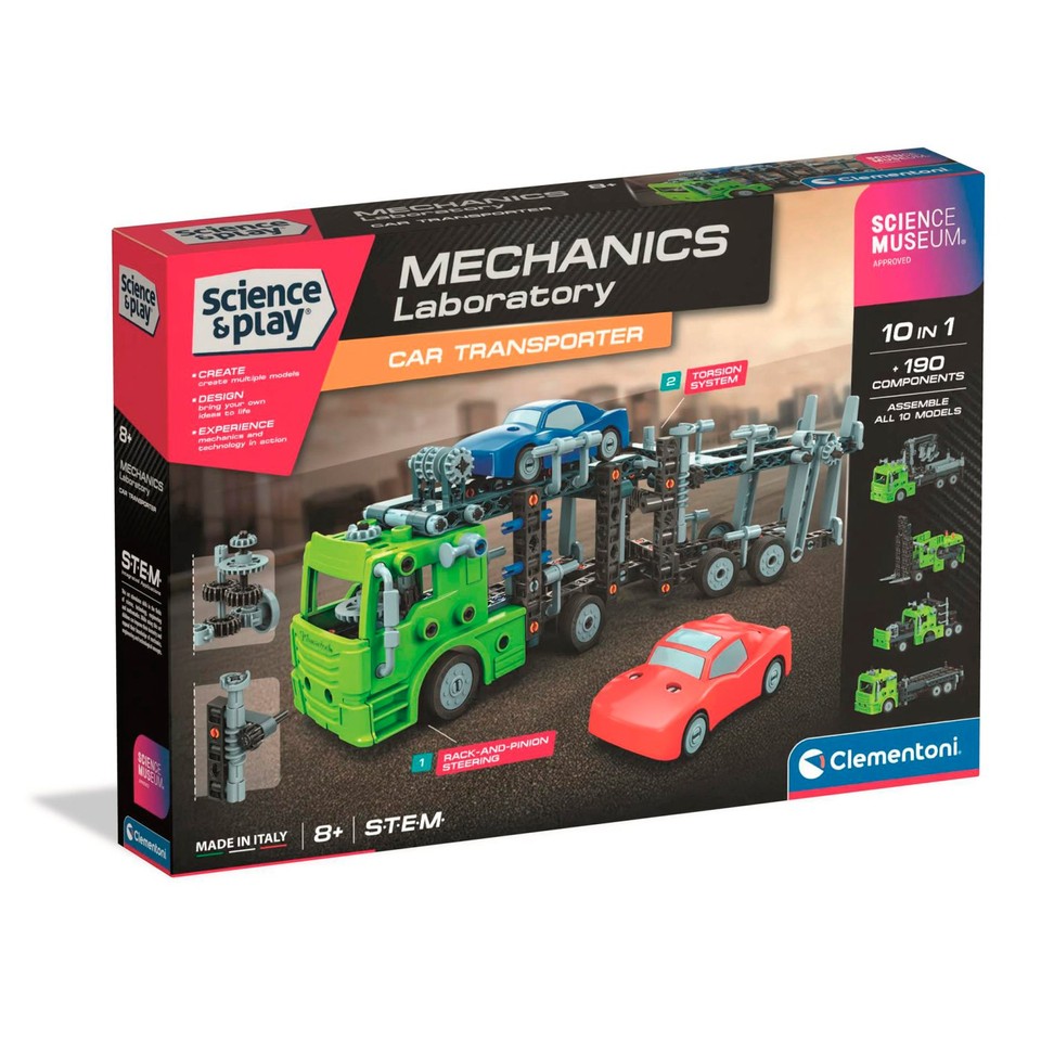 Science Museum Mechanics Car Transporter - Morrisons Online Groceries ...