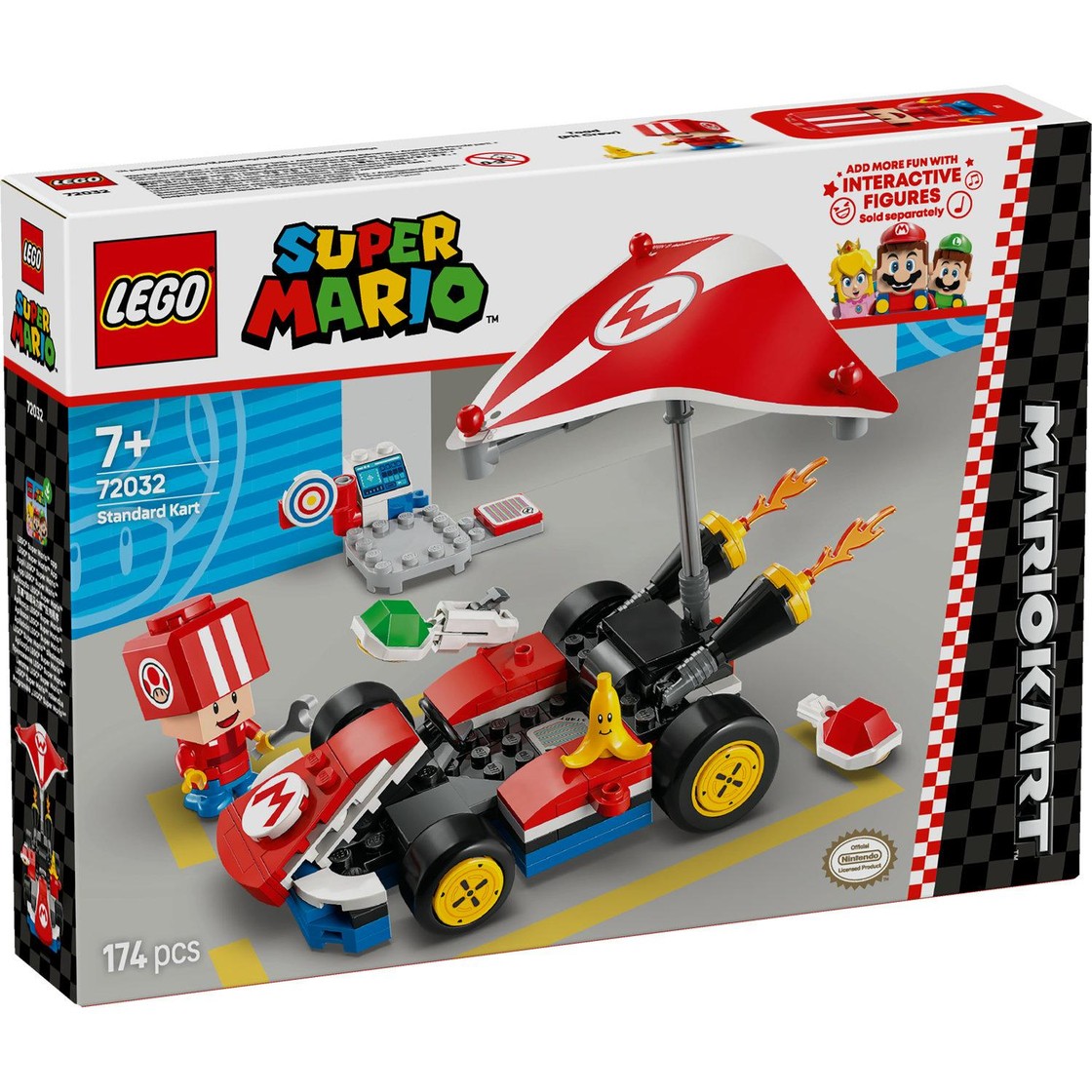 LEGO Super Mario - Mario Kart Standard Kart 72032 - Morrisons Online ...