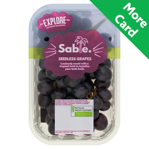 Explore Sable Seedless Grapes - Morrisons Online Groceries & Offers