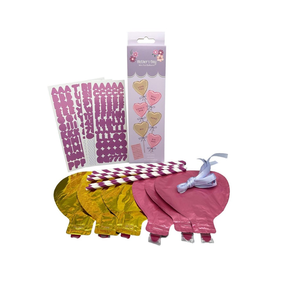 Morrisons Mother's Day Mini Foil Balloons - Morrisons Online Groceries ...