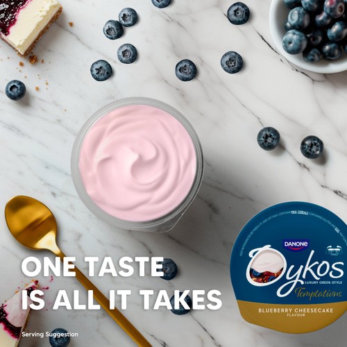 Oykos Temptations Blueberry Cheesecake Greek Style Yoghurt 2x110g ...