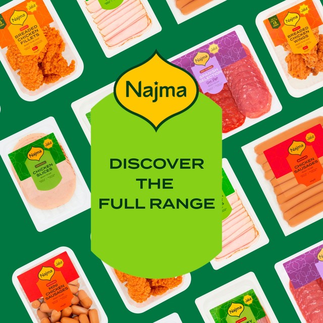 Najma Halal Original Wafer Thin Chicken Slices 125g - Morrisons Online ...