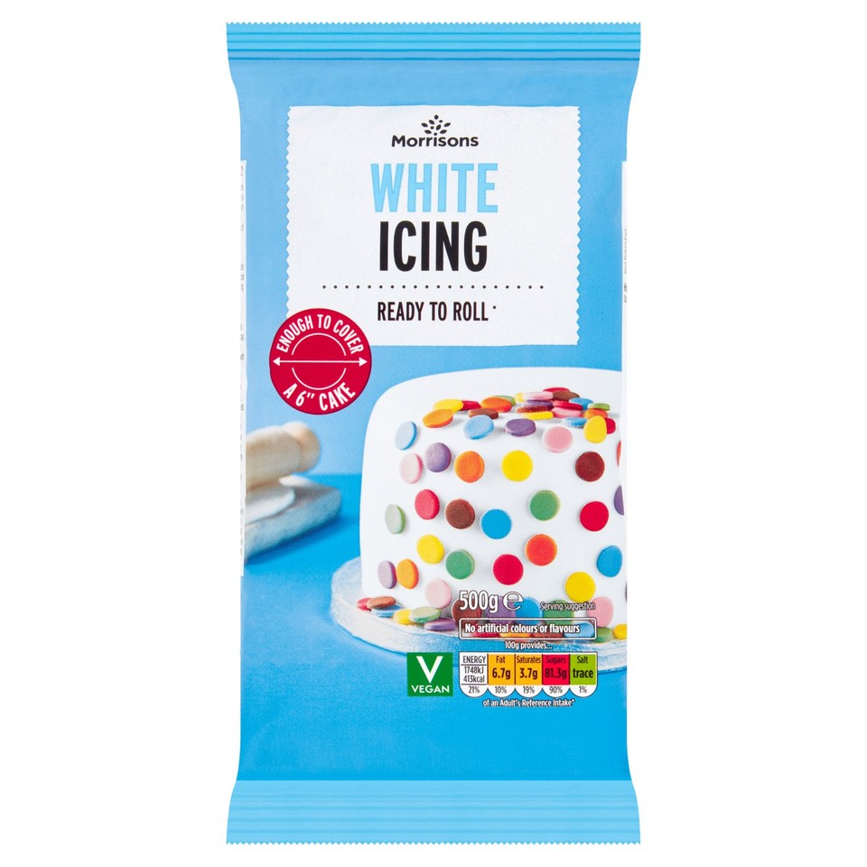 Morrisons Ready Roll White Icing - Morrisons Online Groceries & Offers