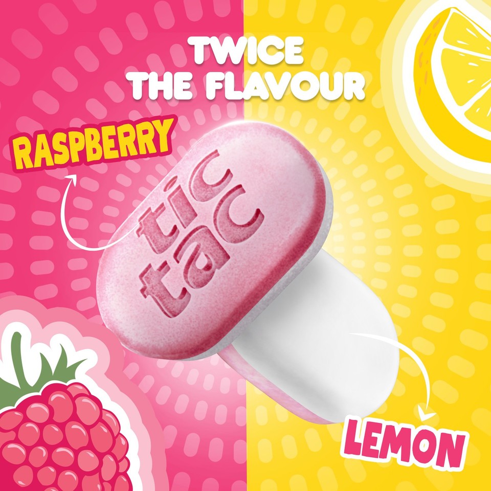 Tic Tac Two Raspberry Lemon - Morrisons Online Groceries & Offers