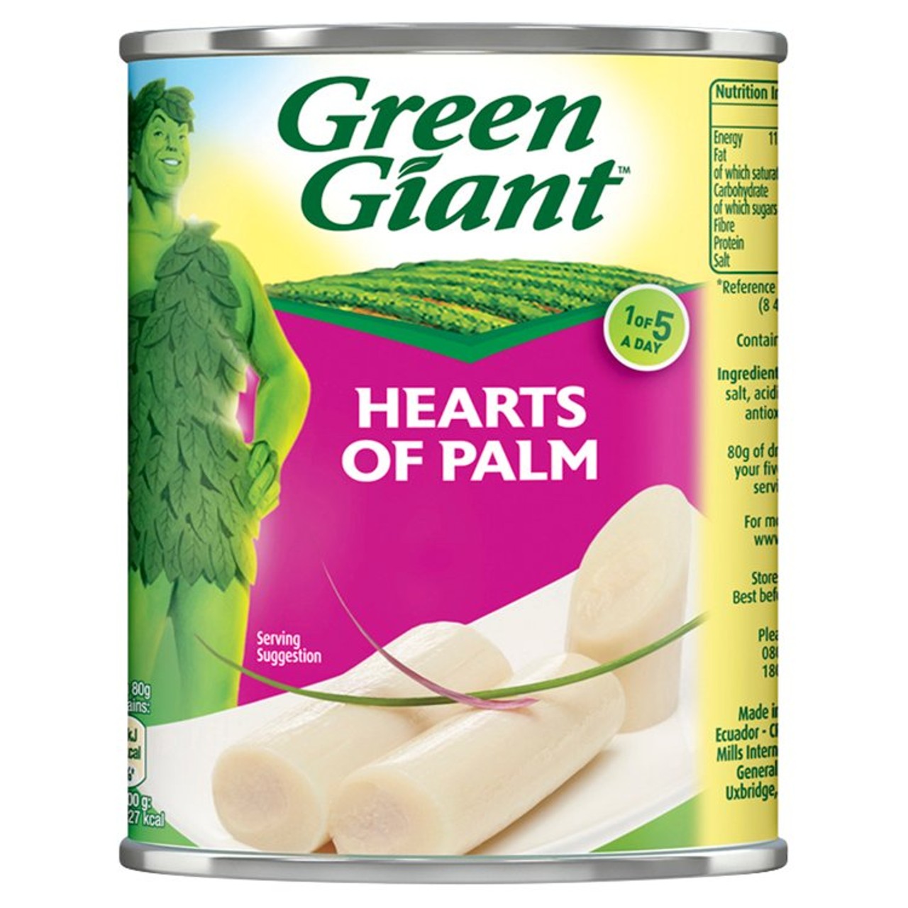 Green Giant Hearts of Palm (410g) - Morrisons Online Groceries & Offers