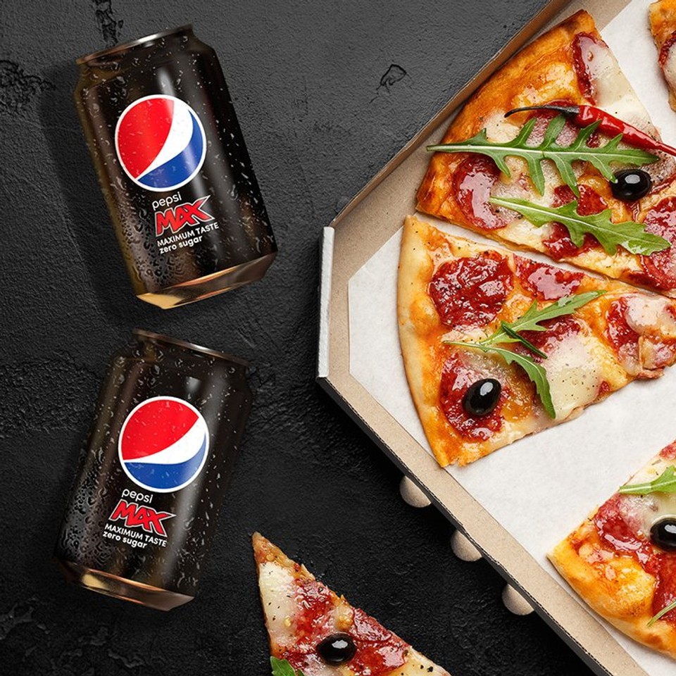 Pepsi Max No Sugar Cola Cans 24 x 330ml - Morrisons Online Groceries ...