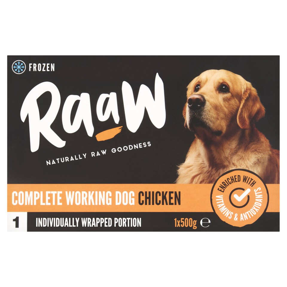 Raaw Complete Working Dog Chicken - Morrisons Online Groceries & Offers