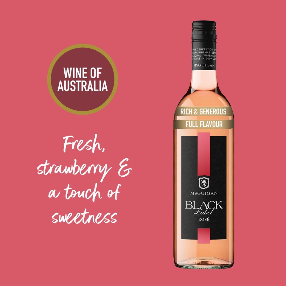 McGuigan Black Label Rose - Morrisons Online Groceries & Offers