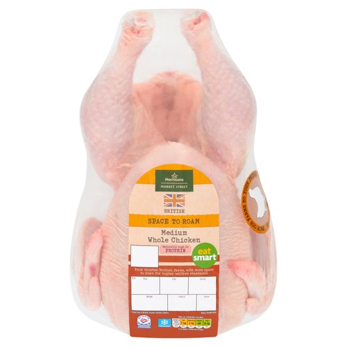 Morrisons Whole Chicken Medium 1.45kg - Morrisons Online Groceries & Offers