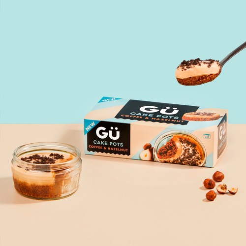 Gu Coffee & Hazelnut Cake Pots 2 x 65g - Morrisons Online Groceries ...