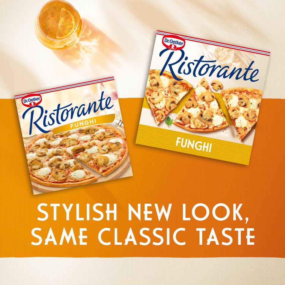 Dr. Oetker Ristorante Funghi Pizza 365g - Morrisons Online Groceries ...