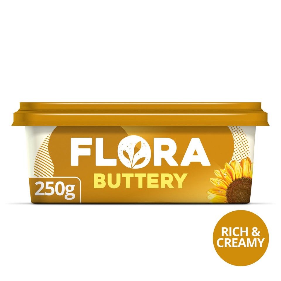 Flora Buttery Spread With Natural Ingredients - Morrisons Online ...