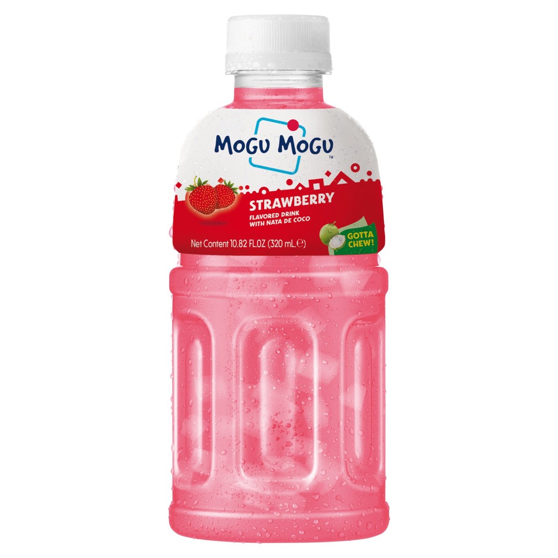 Mogu Mogu Nata De Coco Drink Strawberry Flavour - Morrisons Online ...