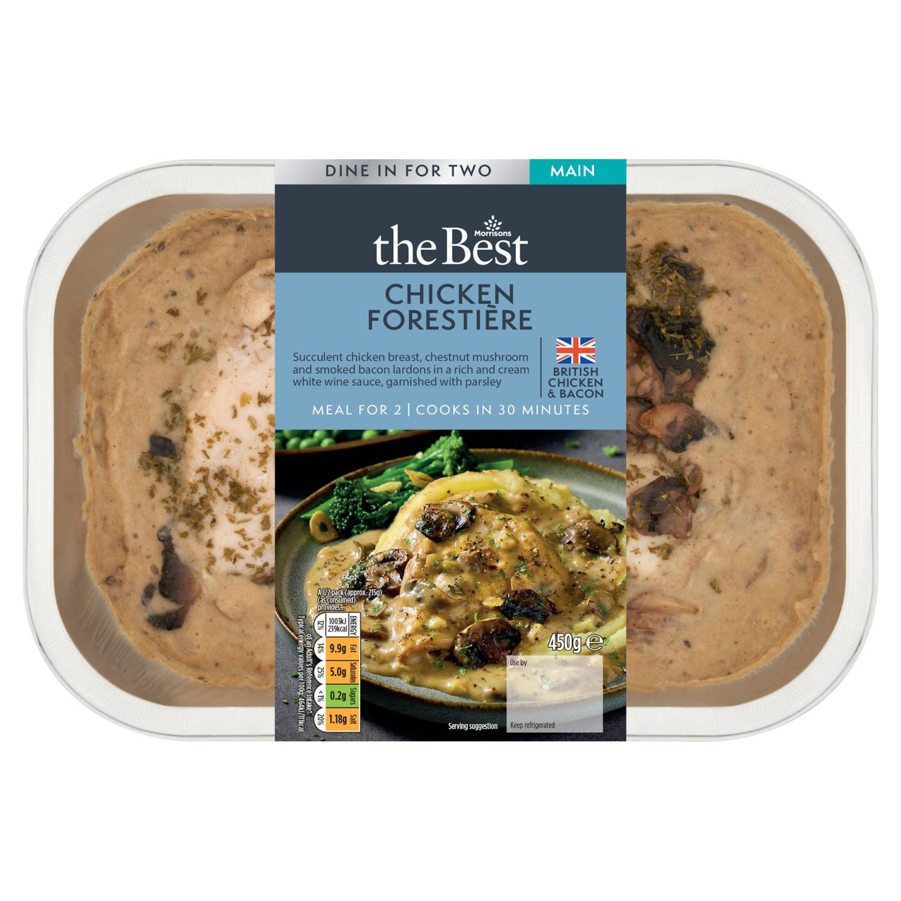 Morrisons The Best Chicken Forestiere 450g - Morrisons Online Groceries ...