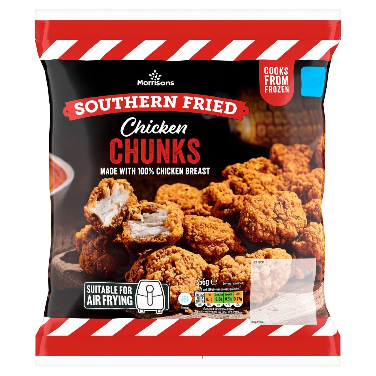 Morrisons Southern Fried Chicken Chunks - Morrisons Online Groceries ...
