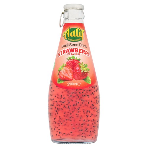 Aalif Basil Seed Drink Strawberry Flavour 290ml - Morrisons Online ...